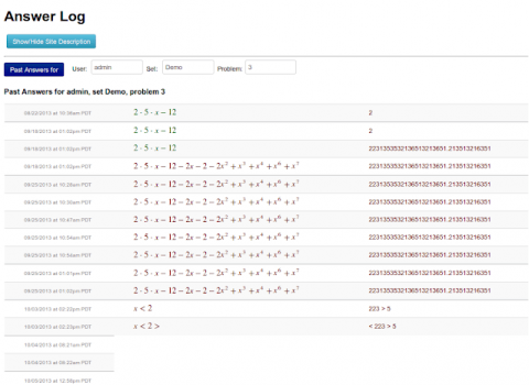 Many online users want to check out the previous answers on Webwork. If you are one such user ...