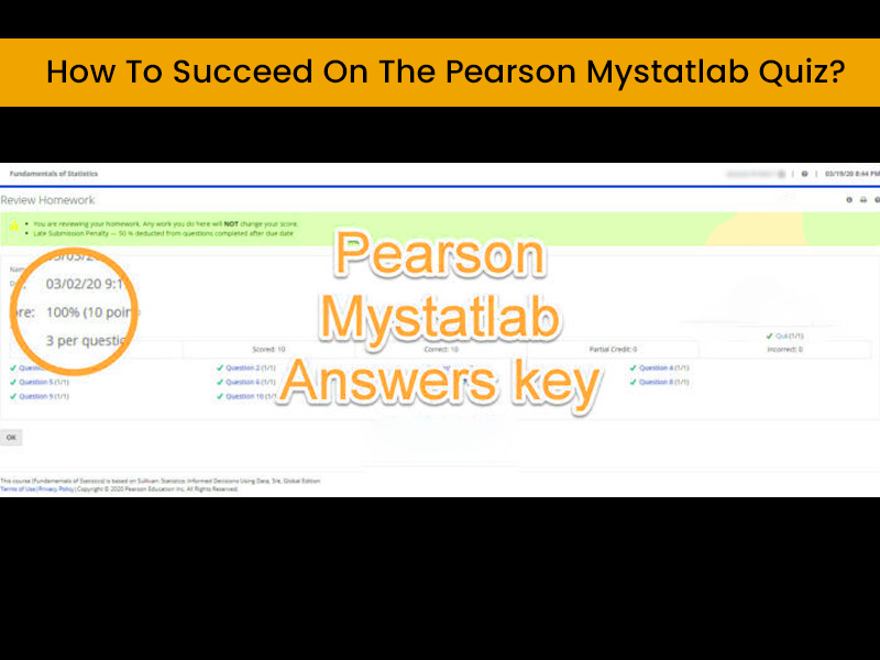 How to cheat MyStatlab and Score A+ Grades In 2024